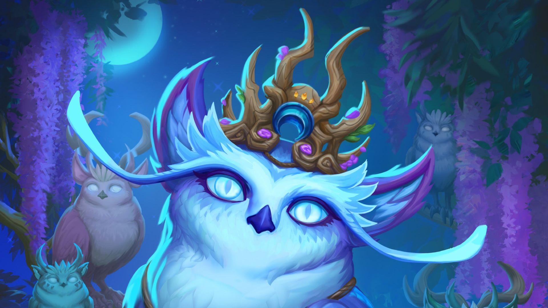 Hearthstone card reveal: If it's wrong to love a magic blue owl, I don ...