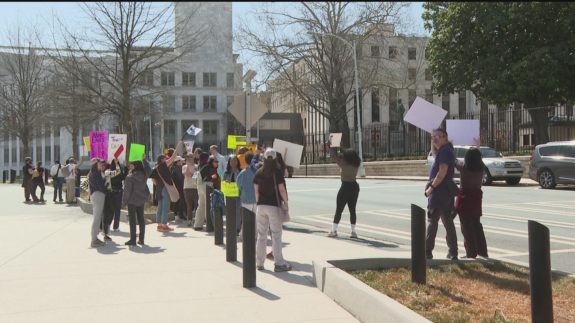 Stand up for science rally at State Capitol