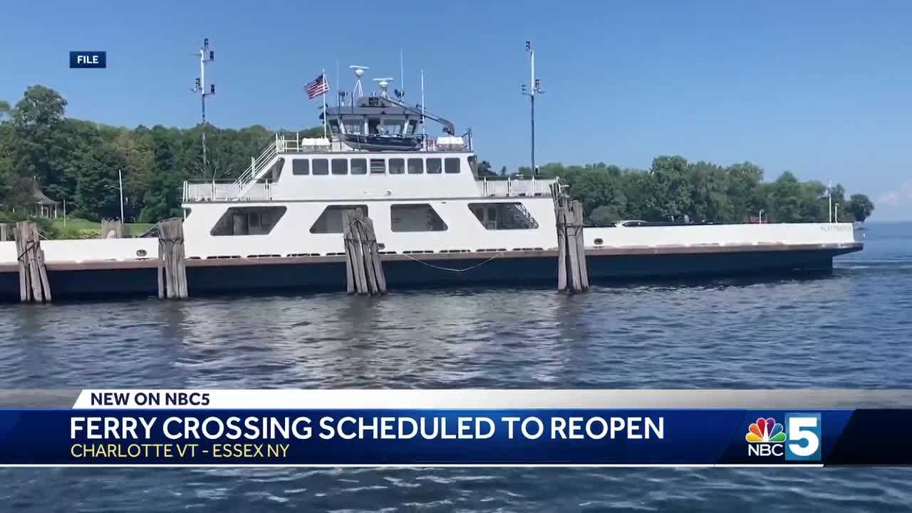 Lake Champlain Ferries provides update on planned reopening of ...