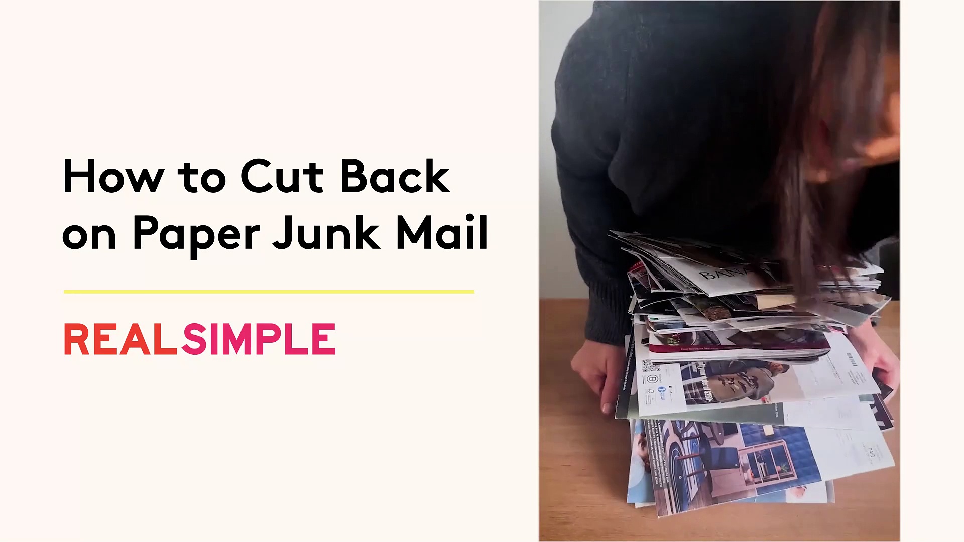 How to Cut Back on Paper Junk Mail