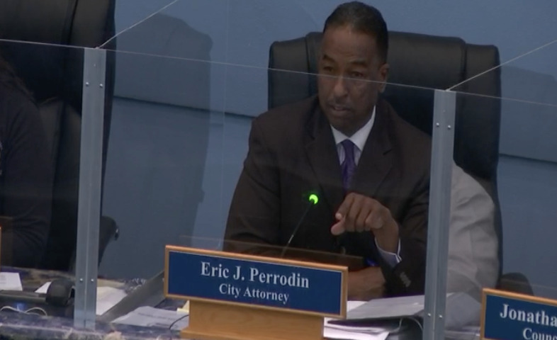 Judge rules Eric Perrodin can't use official title in suit against Compton
