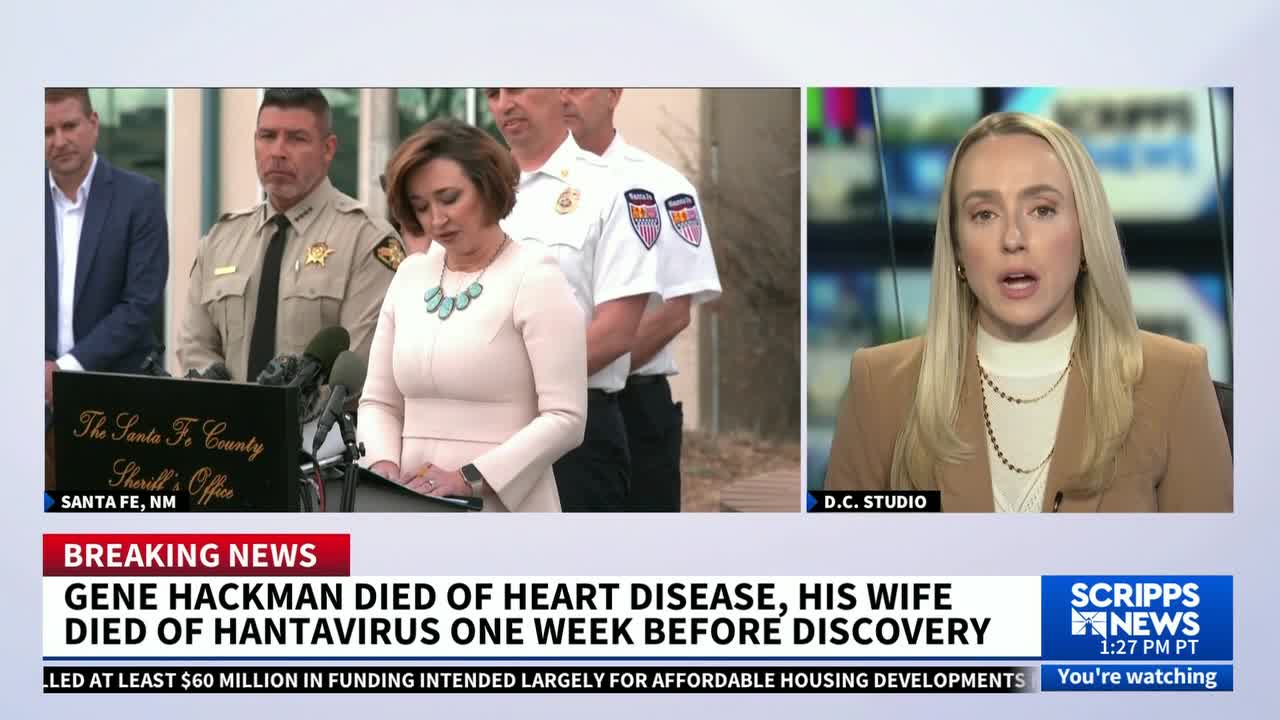 Gene Hackman died of heart disease, his wife died of hantavirus 1 week ...