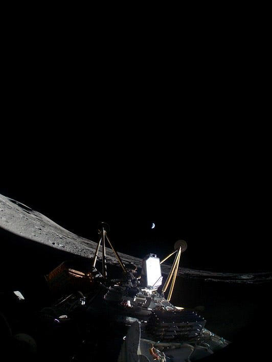 Athena lander 'on her side' on moon's surface, ending mission in ...