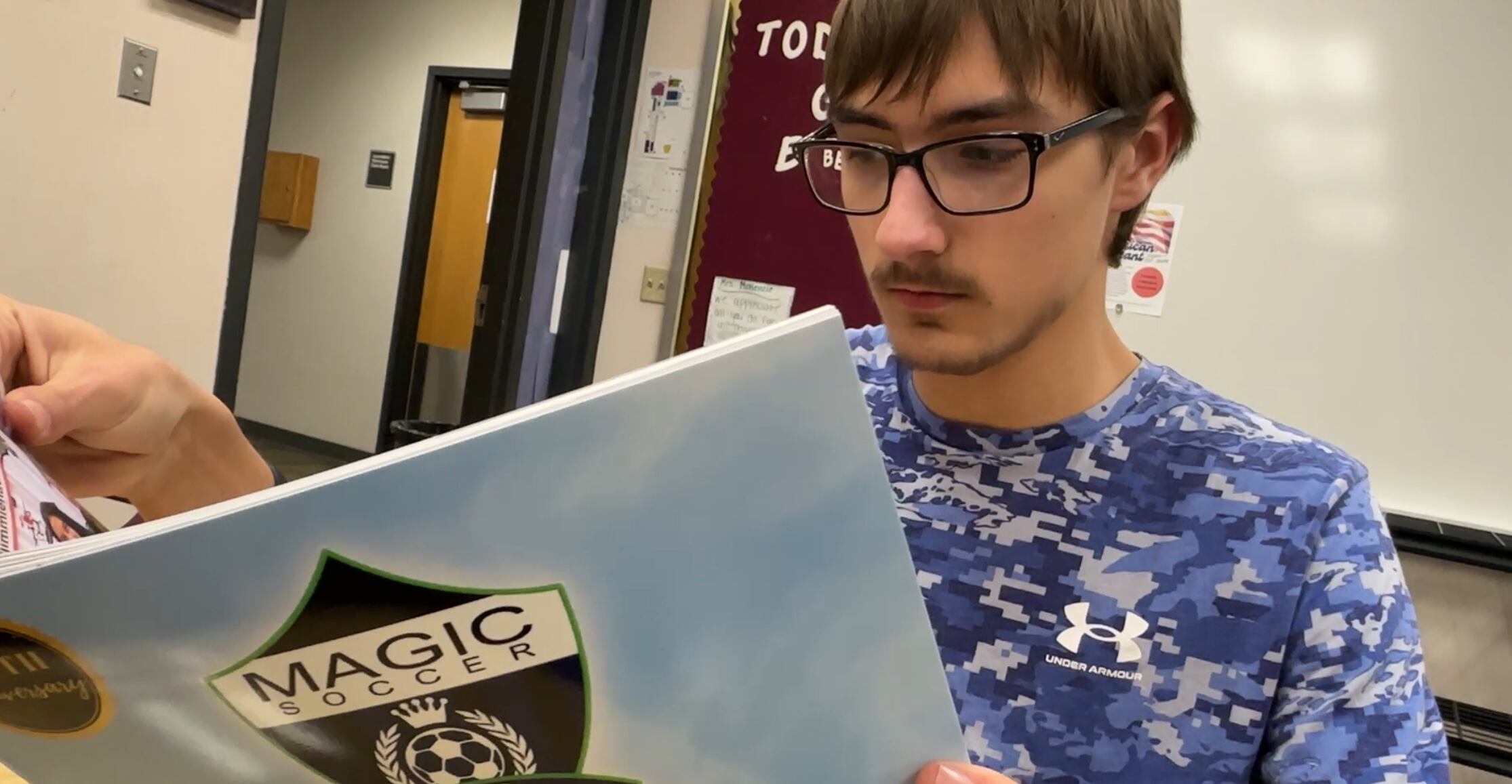 Magic Soccer celebrates 10 years, students publish commemorative book