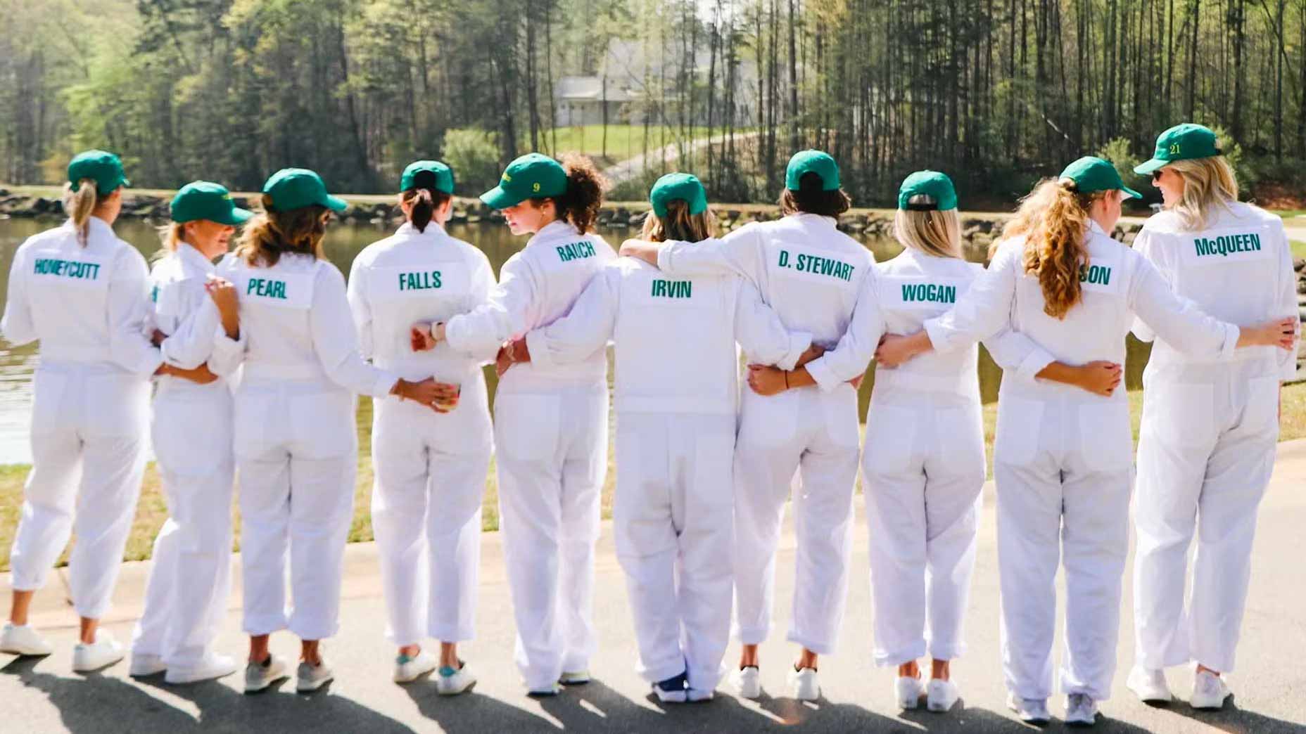 These caddie suits are the perfect fit for your Masters watch party