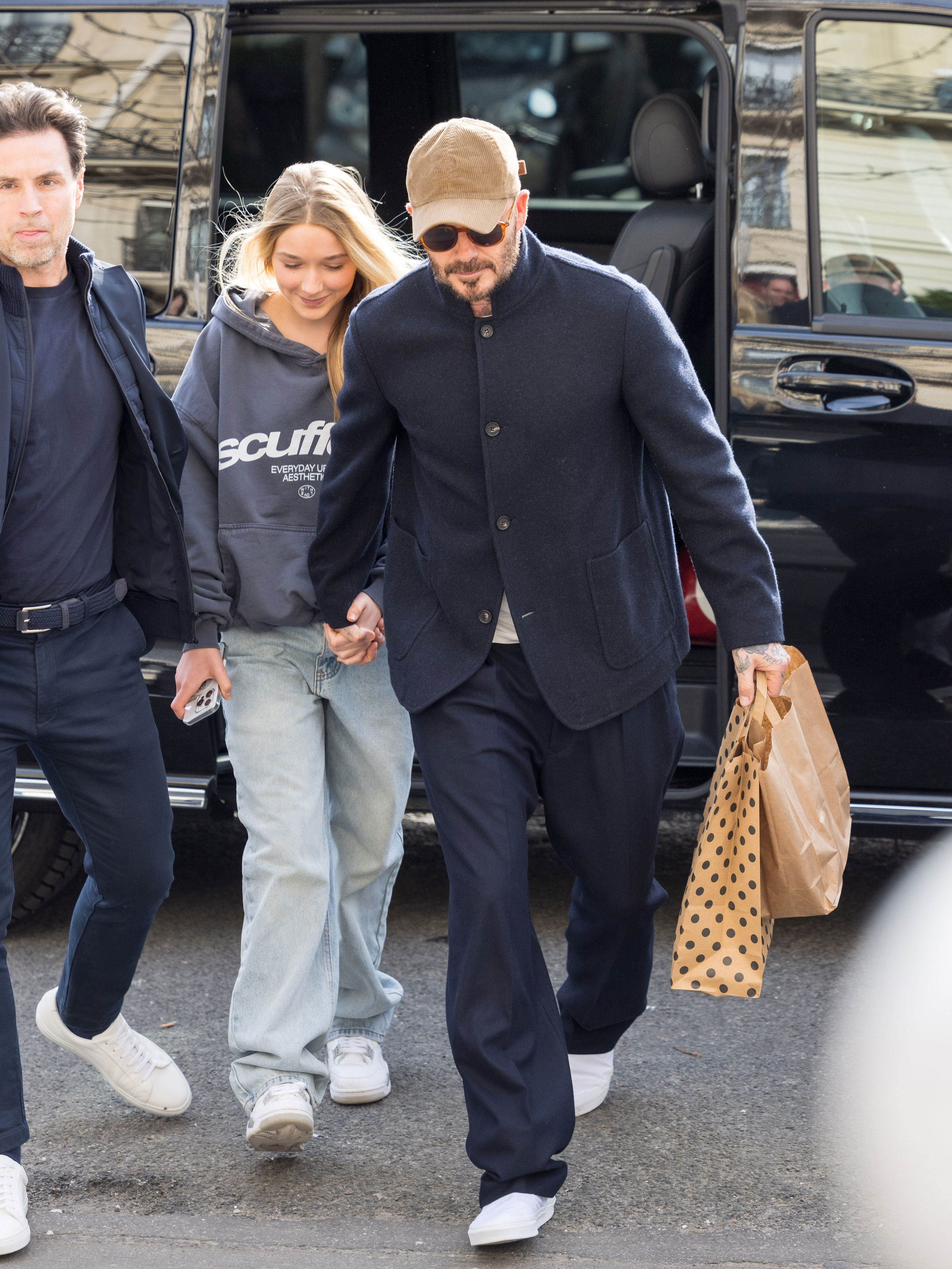 The Beckham Family Wore Every Flavor of Menswear This Week
