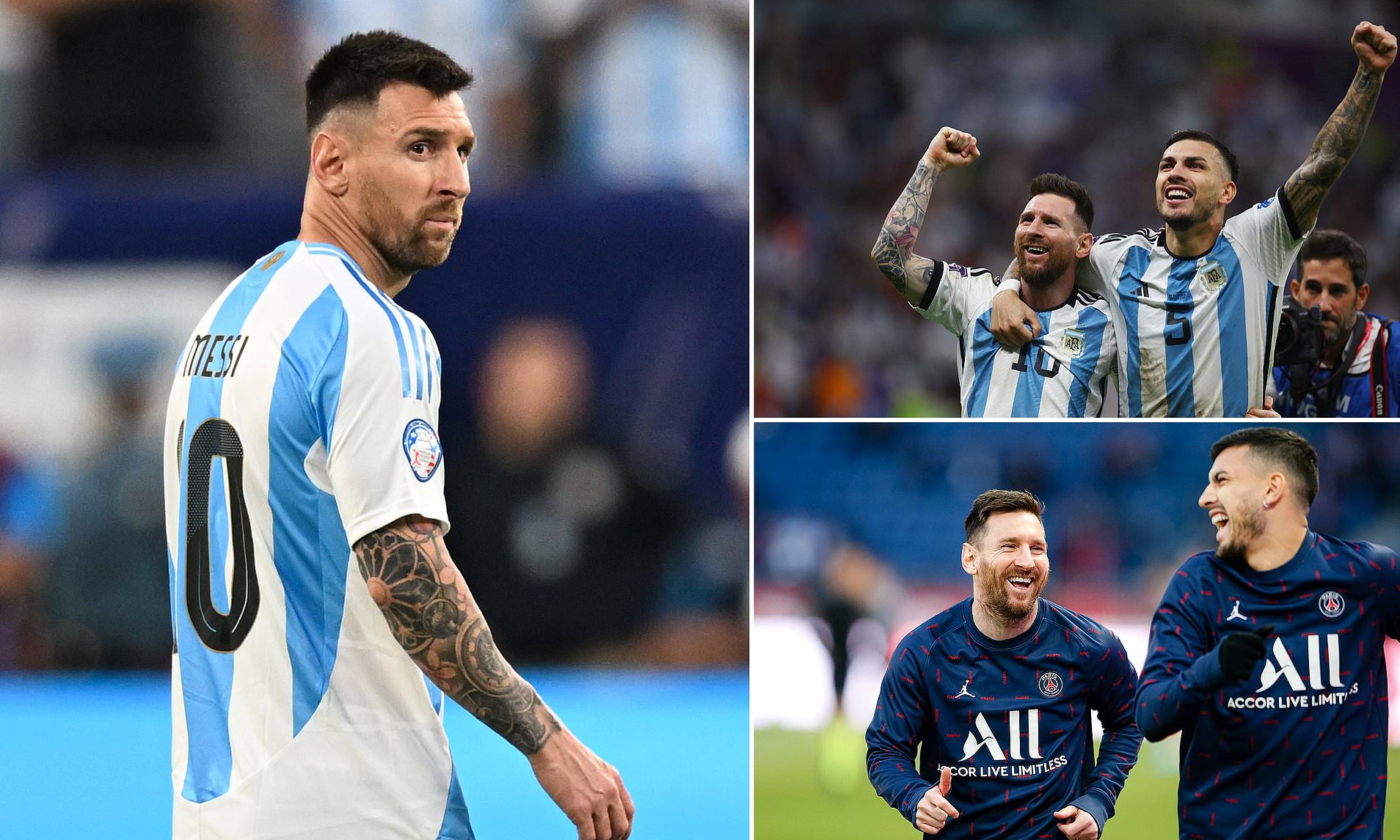 Argentina star explains reason why Lionel Messi refused to speak to him ...