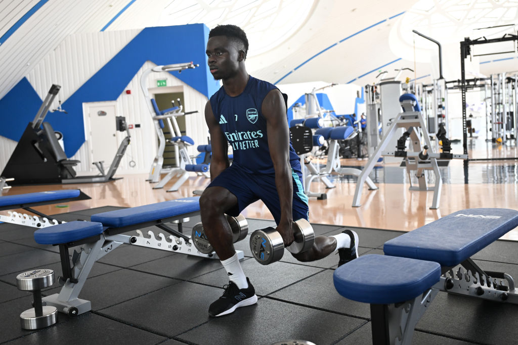 When is Bukayo Saka back from injury for Arsenal?