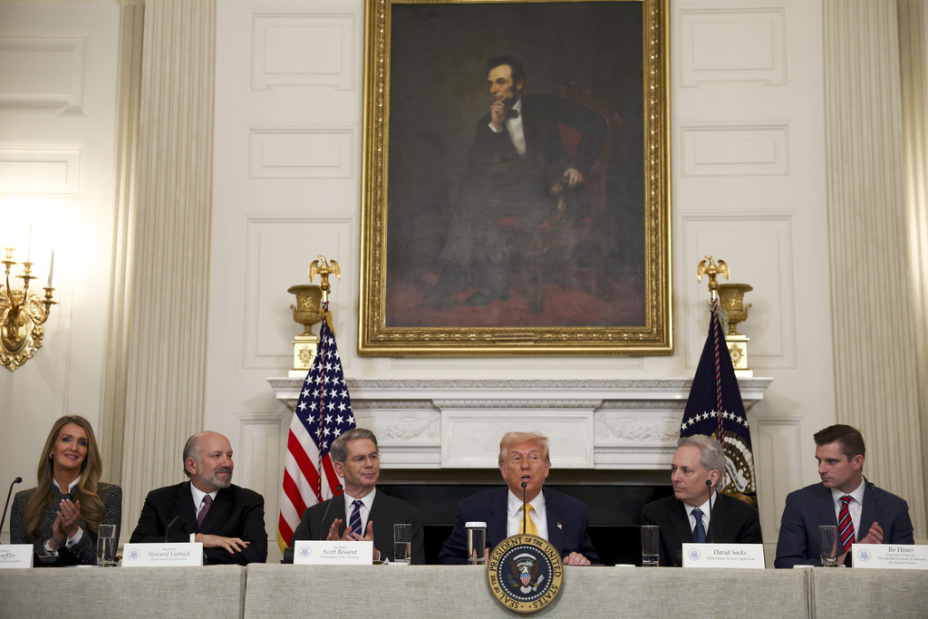 Trump tells crypto leaders at White House summit he's committed to ...