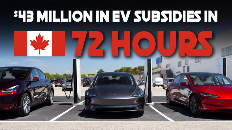 Tesla Accused Of Gaming Canada’s EV Rebate Program After 4 Stores Sold ...