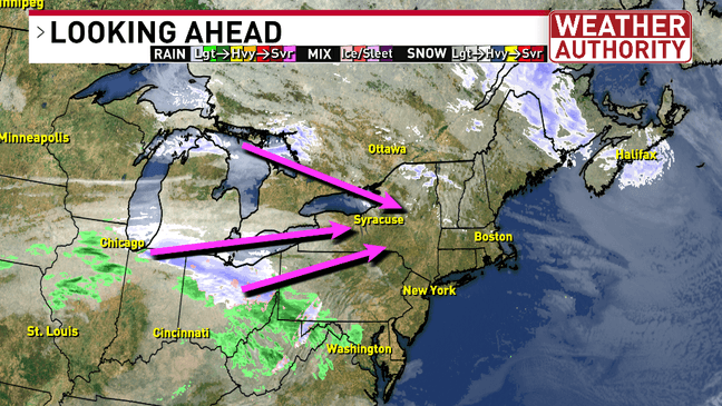 Time change and weather pattern change both begin this weekend