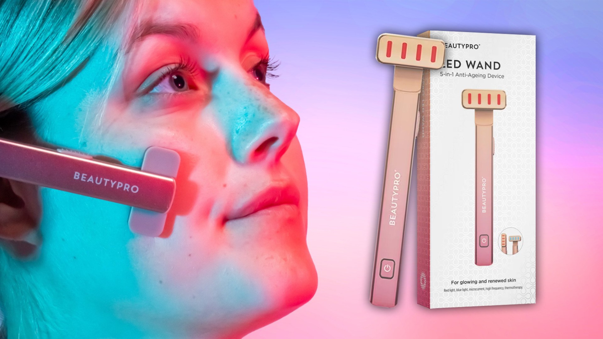 I’ve tried numerous home LED face masks but this handheld device is my ...