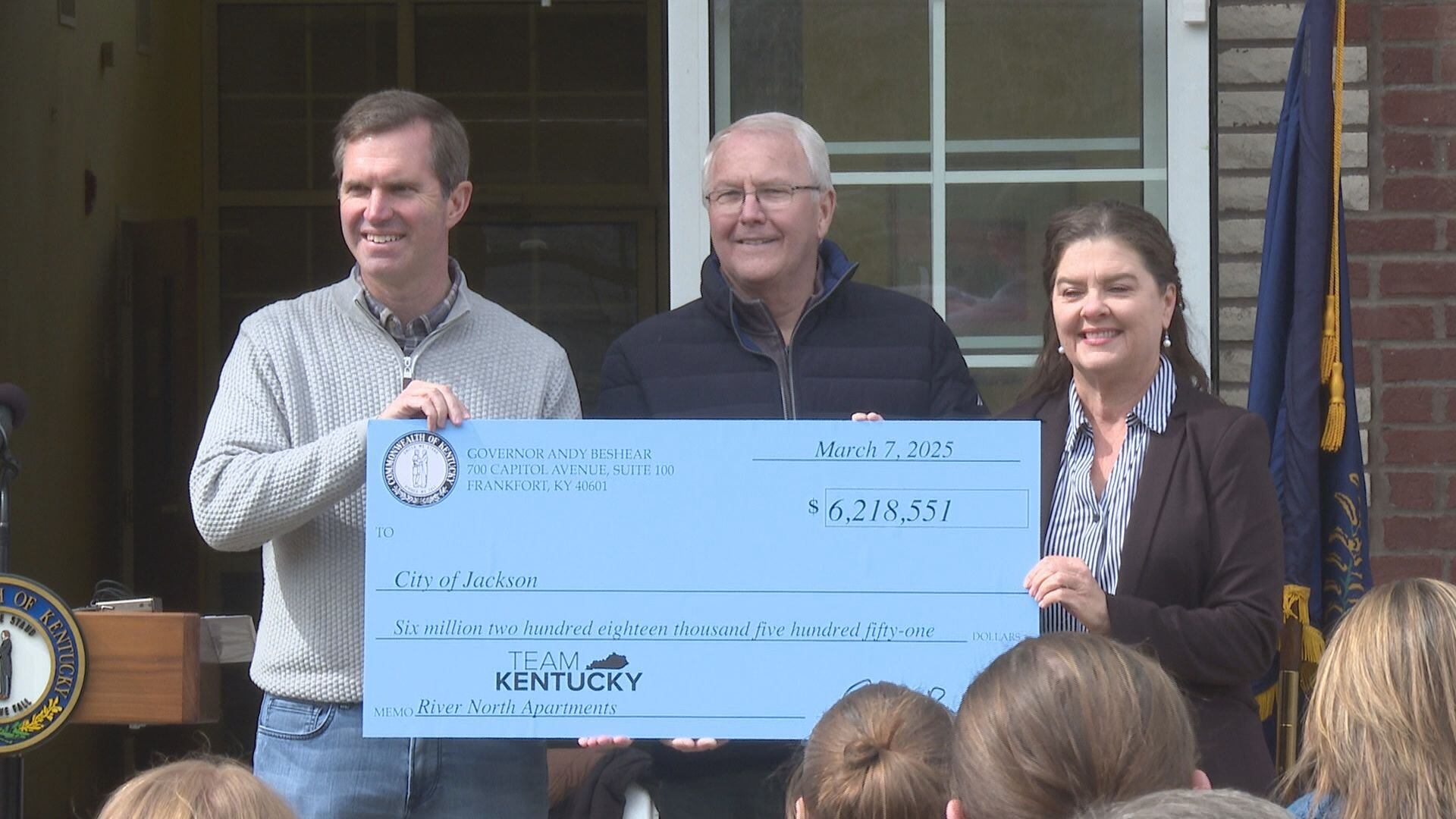 Governor Beshear announces 35 new homes for flood victims