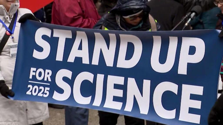 Chicago scientists protest Trump's layoffs at CDC, NOAA, other ...