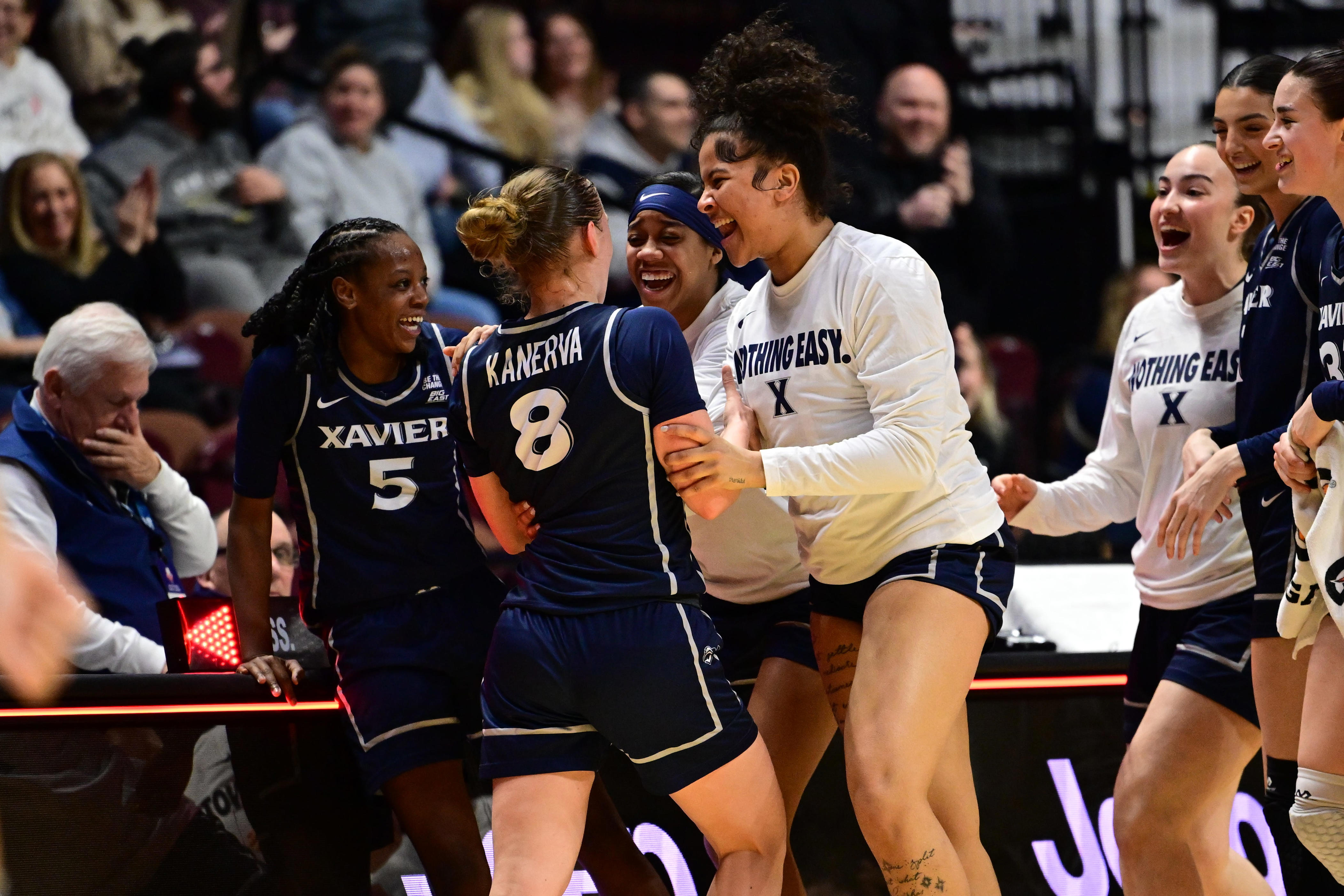 Xavier women's basketball upsets DePaul for 1st Big East Tournament win ...