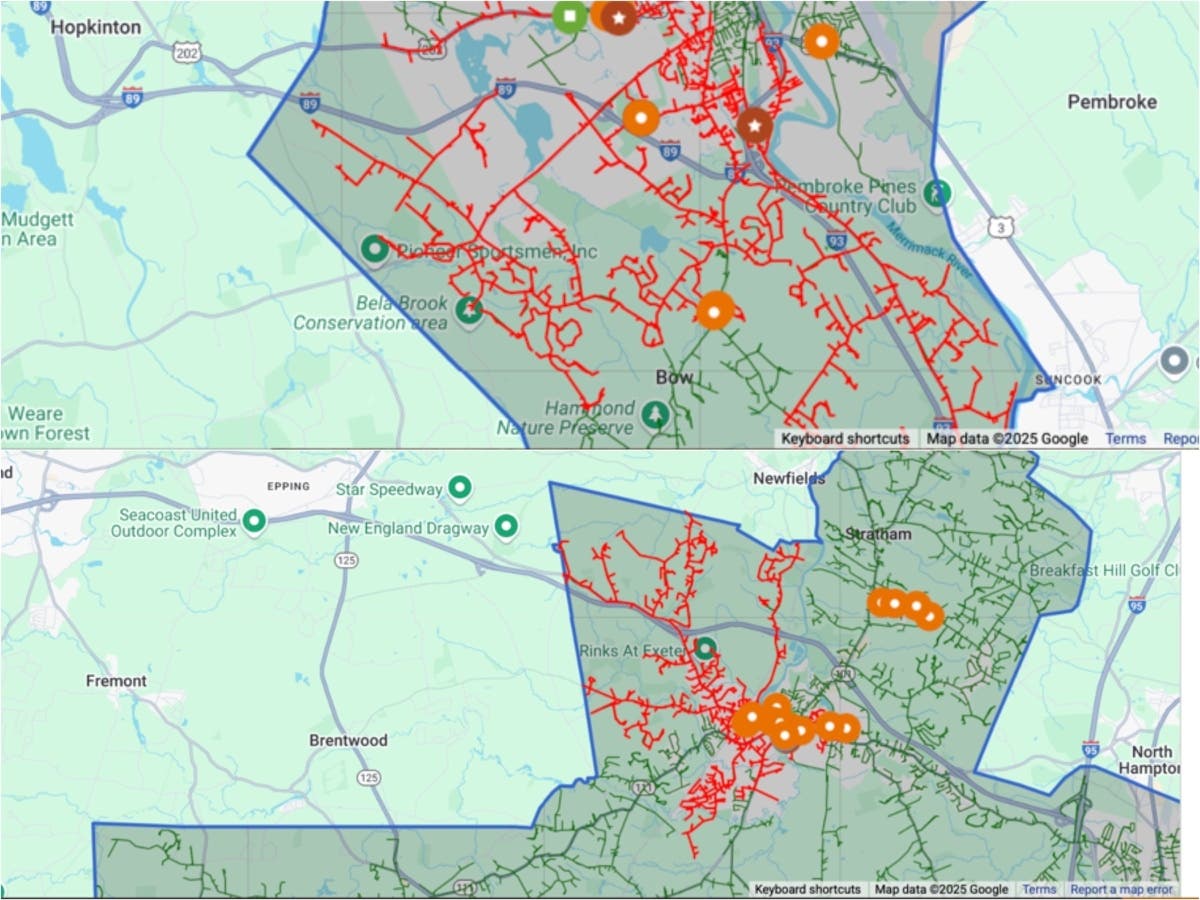 More Than 11,000 Unitil Customers Without Power In Concord, Exeter