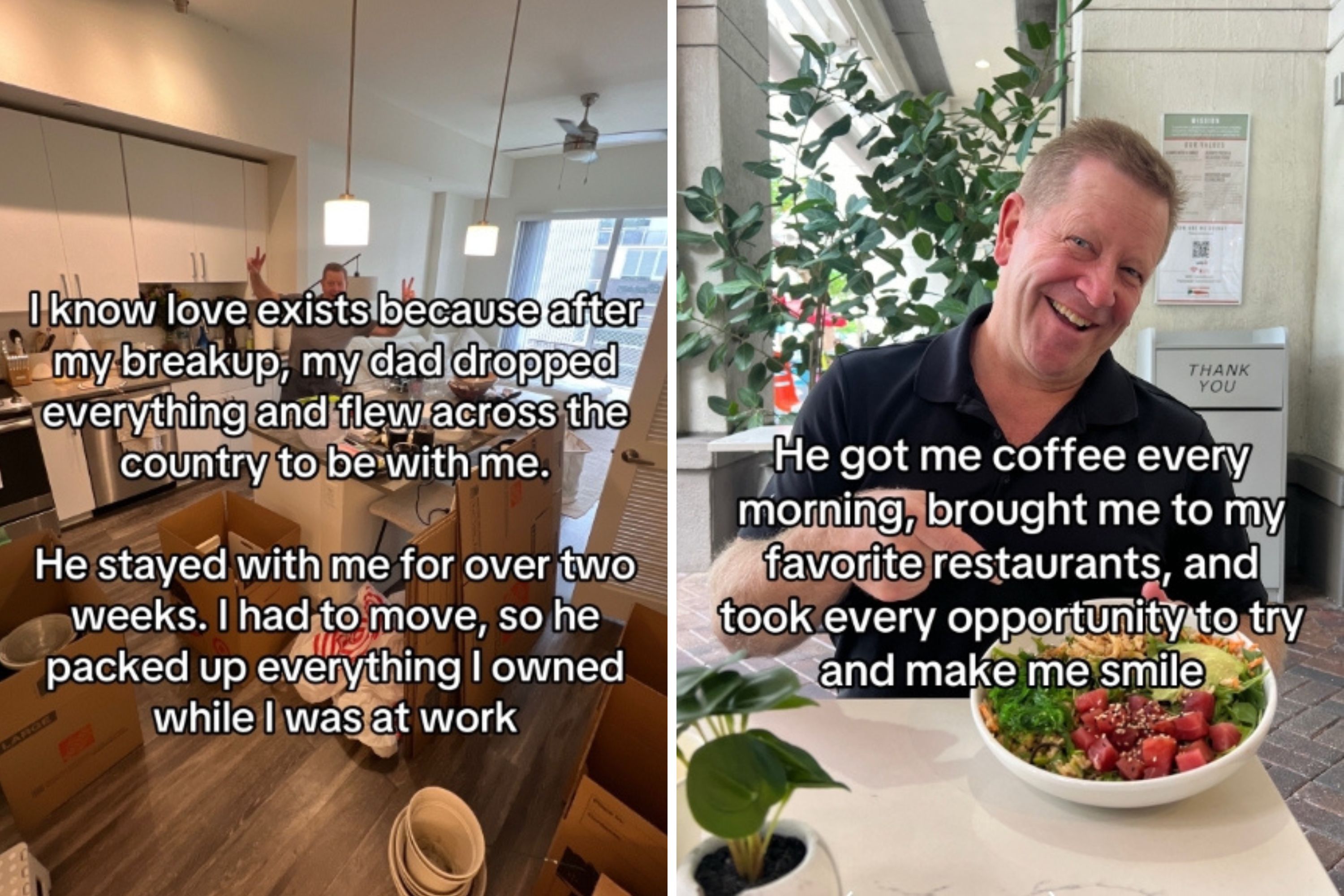 Woman Faces Devastating Breakup–What Dad Does Shows Her Love Exists