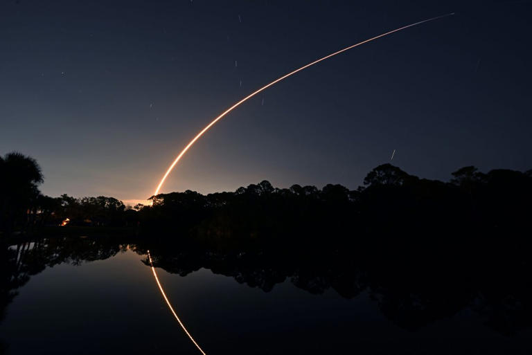 Intuitive Machines Athena spacecraft landed in crater, ceased operations