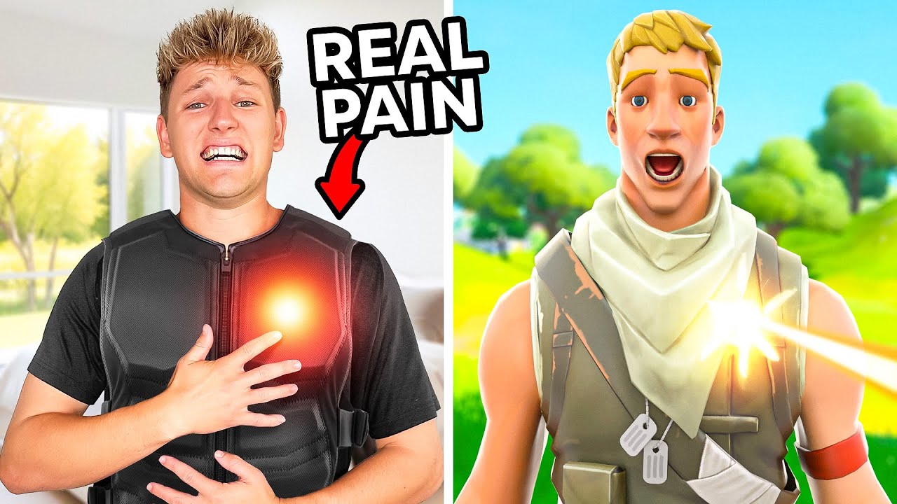 Gamer tests immersive technology incorporating real physical pain