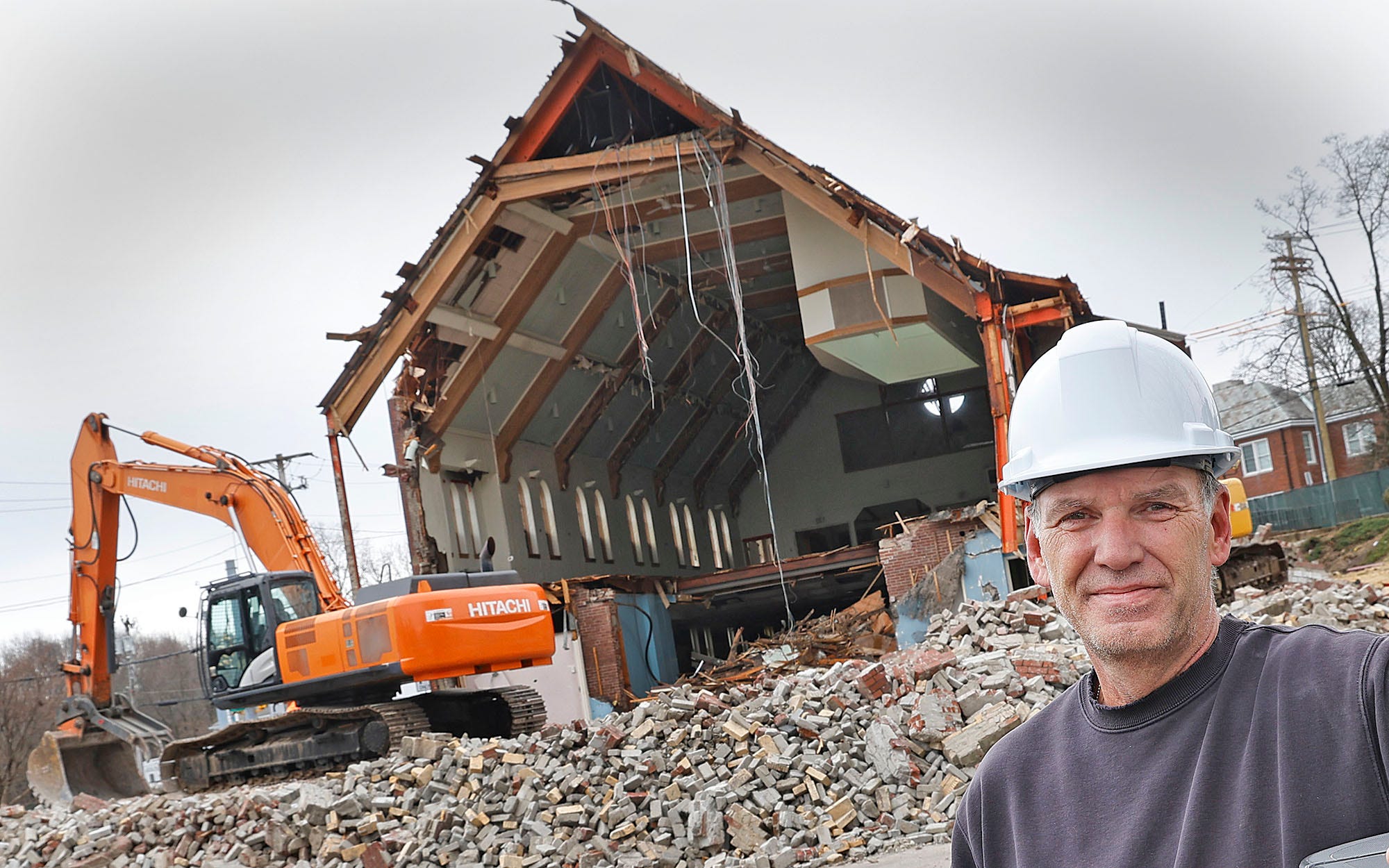 Church razed for age-restricted condo project