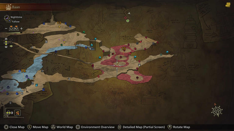 Ember Rufflizard Locations in Monster Hunter Wilds