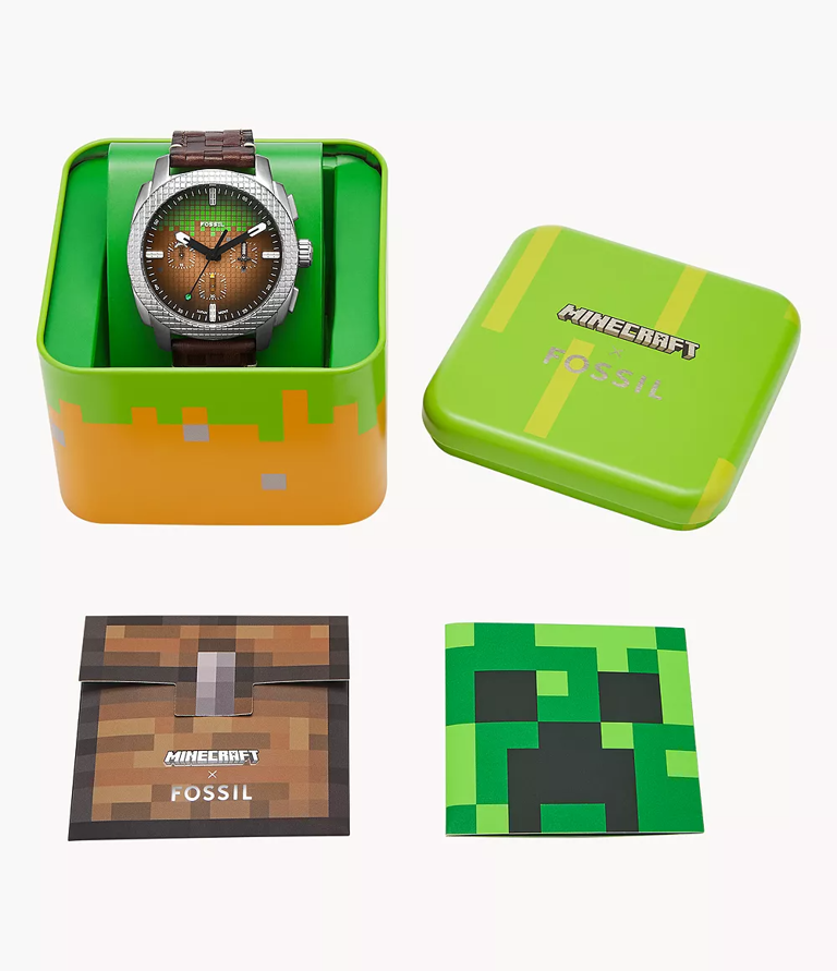 Fossil Debuts Minecraft-Inspired Watches and More Ahead of the Hit ...