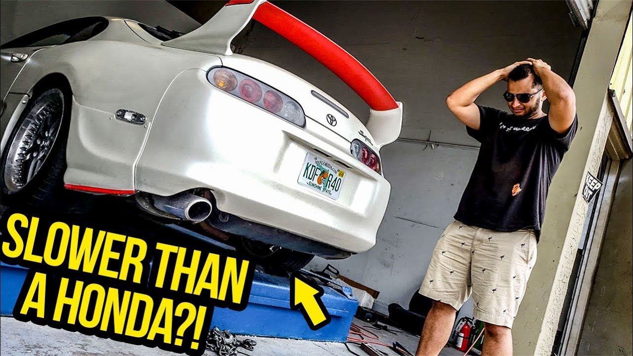How Fast Is a Beat-Up Toyota Supra With 200,000 Miles?