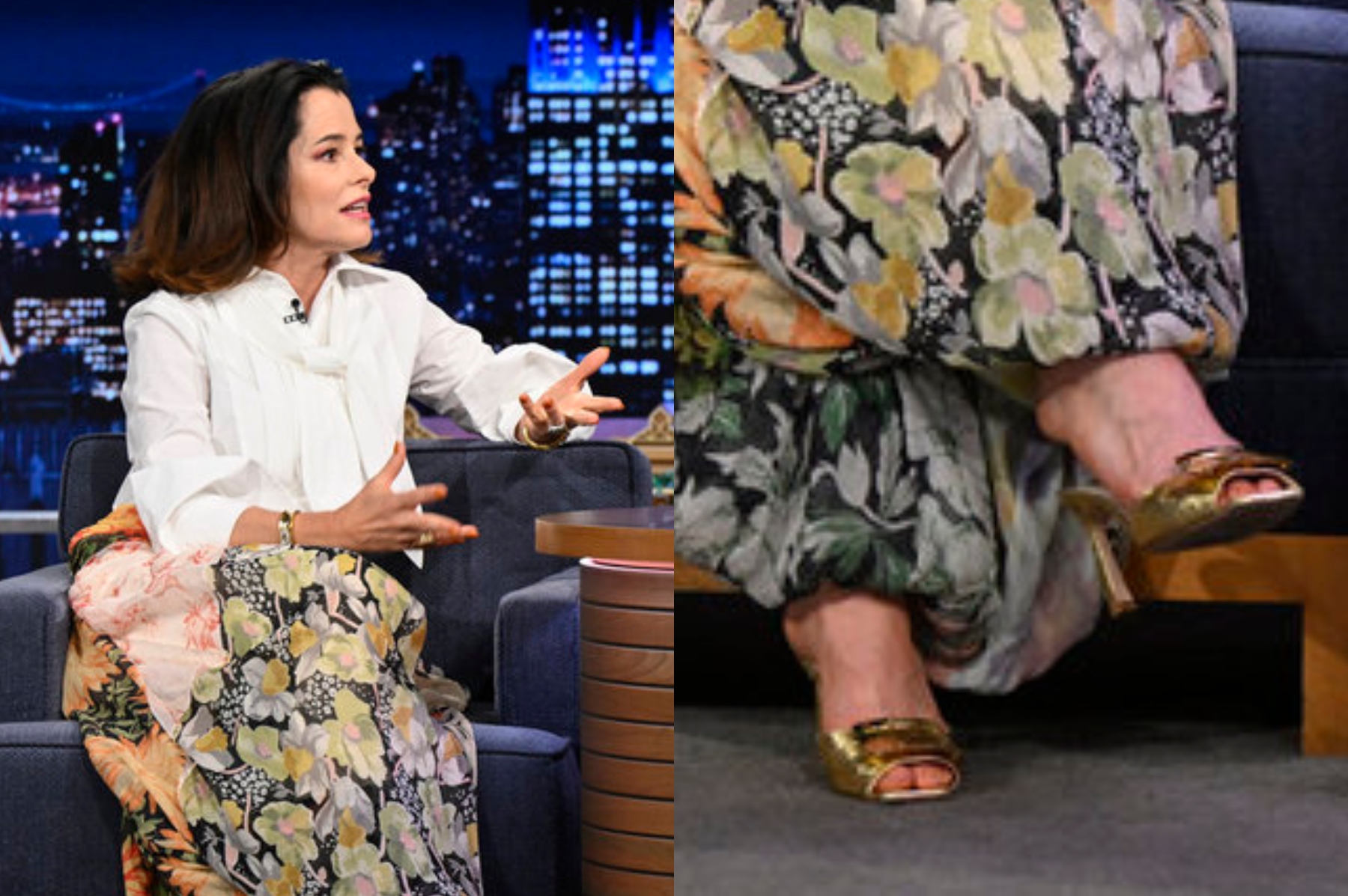 Parker Posey Complements Loewe Look with Roger Vivier Mules on ‘The ...