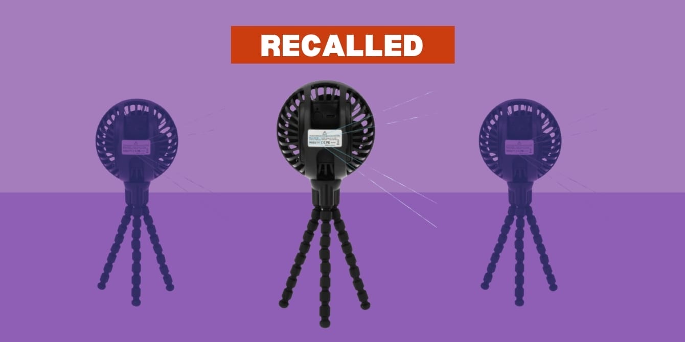 Popular stroller fan recalled due to safety concerns
