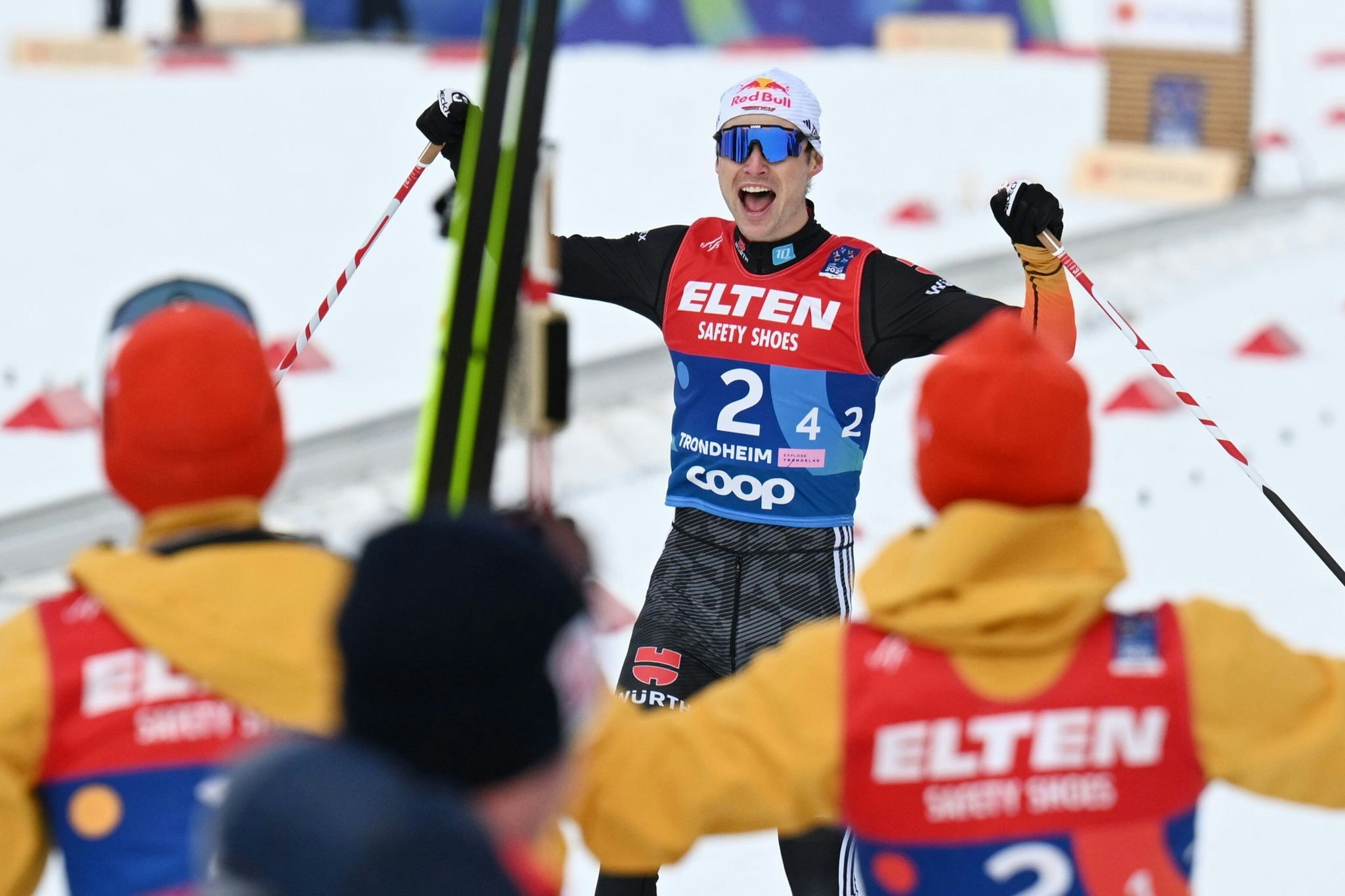 Nordische Kombination: „Du bist der Chef“: Geiger führt Kombinierer zu Gold
