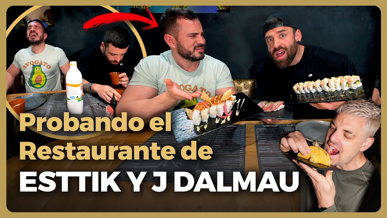 CASI NO LO CONTAMOS en el RESTAURANTE de ESTTIK y J DALMAU…