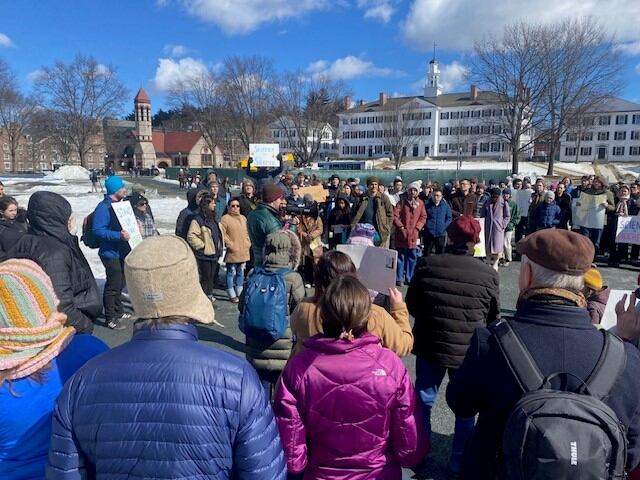 Dartmouth, UVM protests aimed at federal research cuts