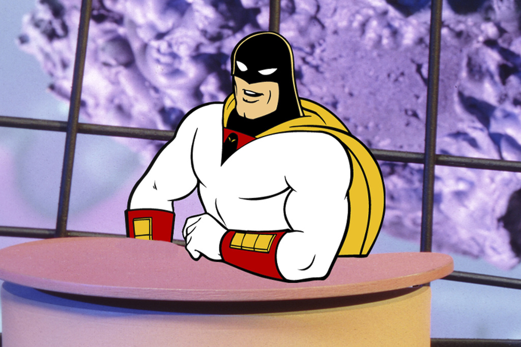 George Lowe, the voice behind Space Ghost on Cartoon Network's Adult ...