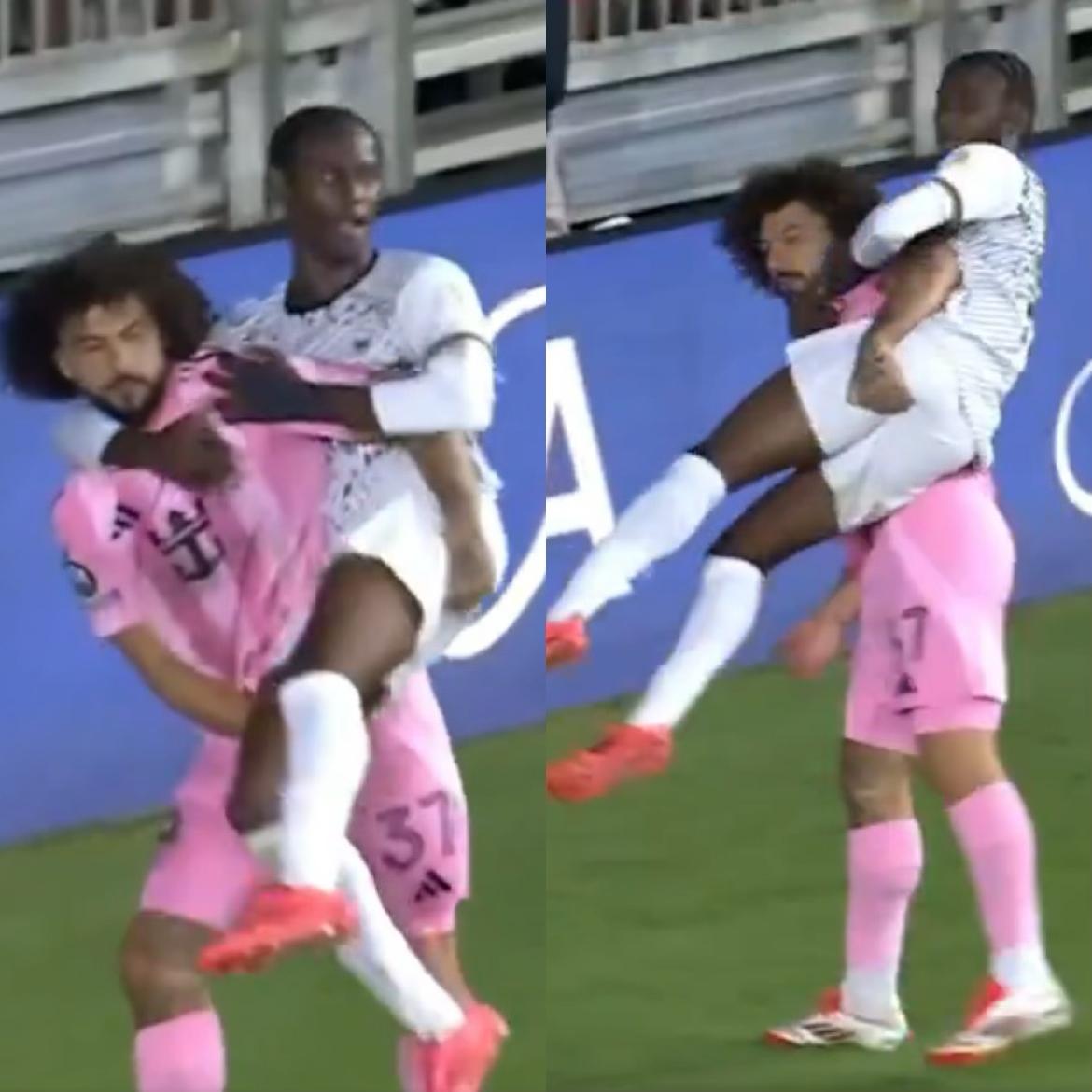 FOTO | Maximiliano Falcón fue protagonista de curiosa jugada en partido ...