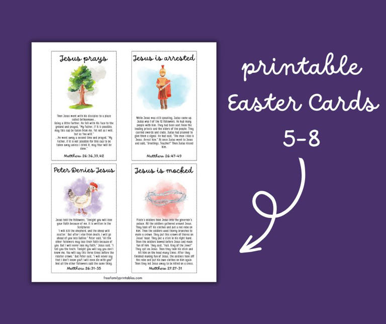 Free Printable Easter Lesson for Kids