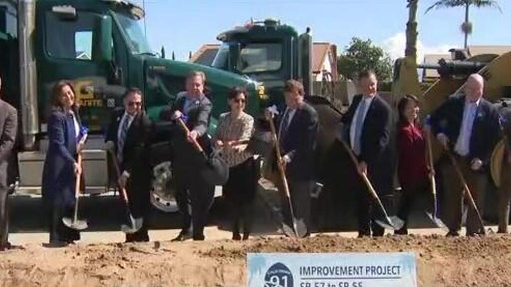 Orange County 91 Freeway improvement project to ease congestion, breaks ...