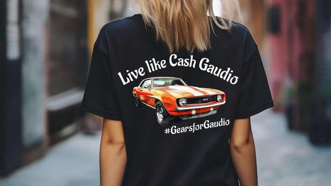 'Gears for Gaudio:' Car and truck show on March 16 to honor Cash Gaudio