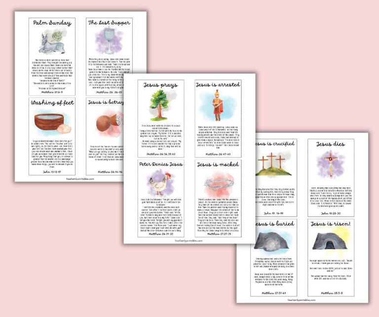 Free Printable Easter Lesson for Kids