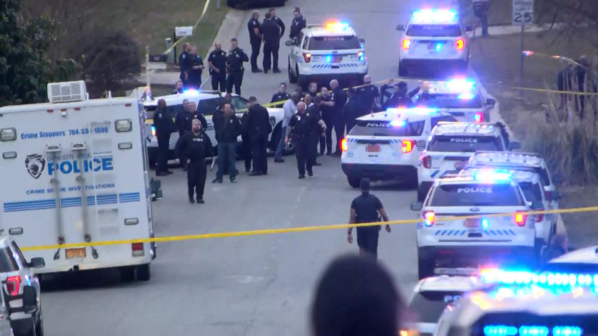 Person killed, 2 officers hurt in northeast Charlotte shooting, police say