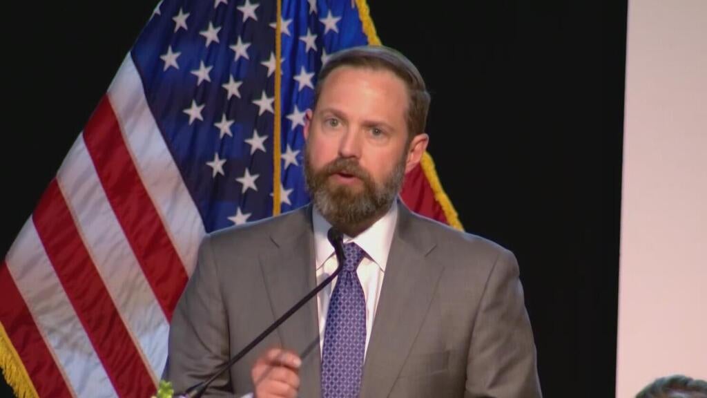 Texas House Speaker Dustin Burrows praises the state's response to ...