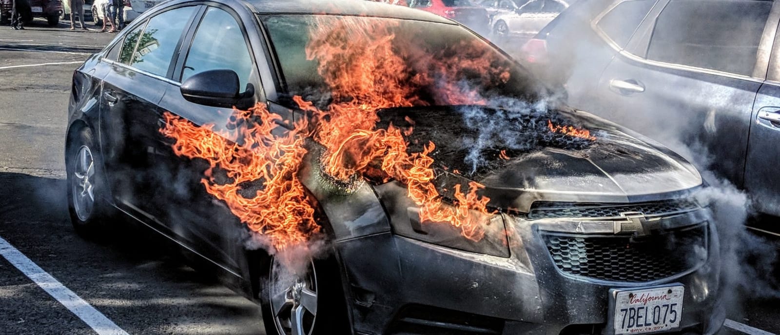 Suspected Arsonist Catches On Fire While In The Act In California ...