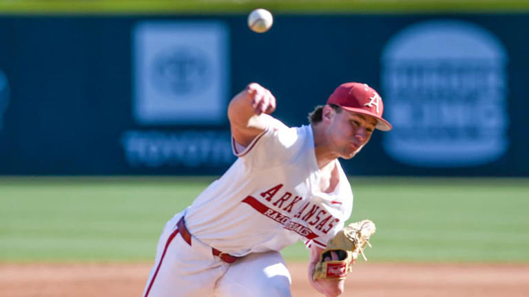 Arkansas Offense Unloads on Portland for Run-Rule Victory