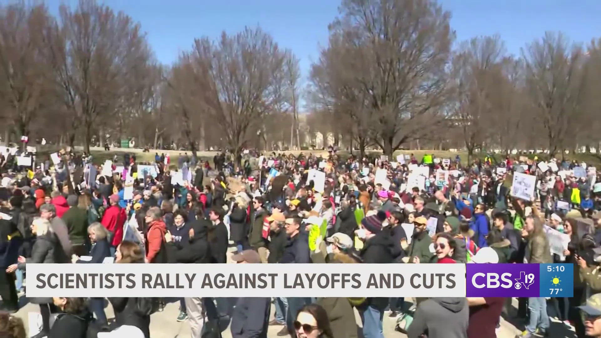 Stand Up For Science demonstrations take place across over 30 cities in ...