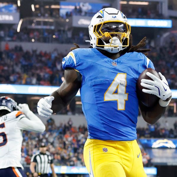 Source: Gus Edwards to be released 1 year into Chargers deal