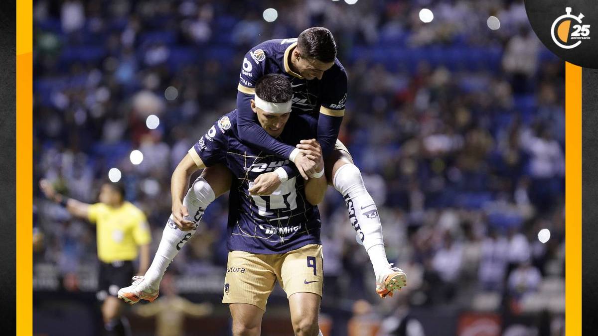 ¡Volvió la garra! Pumas le remontó al Puebla en el debut de Efraín ...
