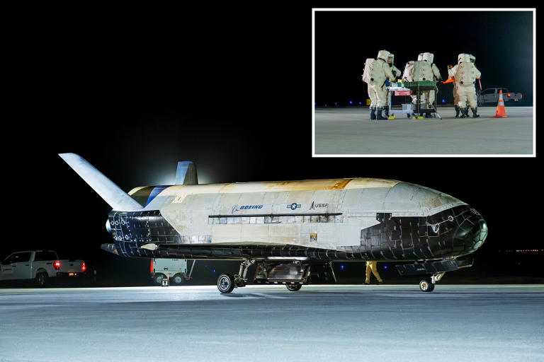 Mysterious Space Force ship back on Earth after 434 days in orbit