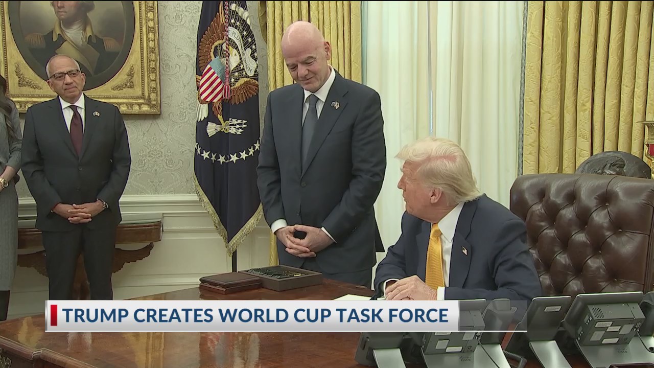 Trump will lead task force for 2026 World Cup