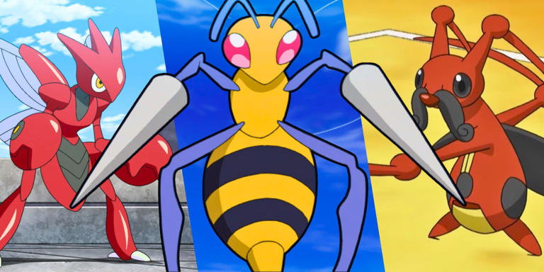 10 Best Designed Bug-Type Pokemon, Ranked