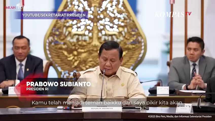 Presiden Prabowo ke Ray Dalio di Istana: Saya Pikir Kita Memang Butuh ...