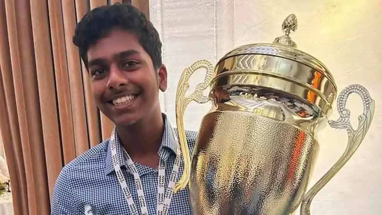 Bengaluru's Pranav is the new world junior chess champion